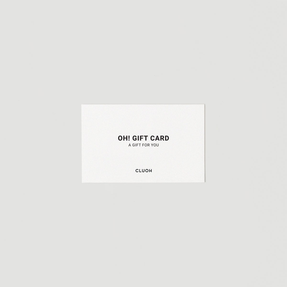 Oh Gift Card